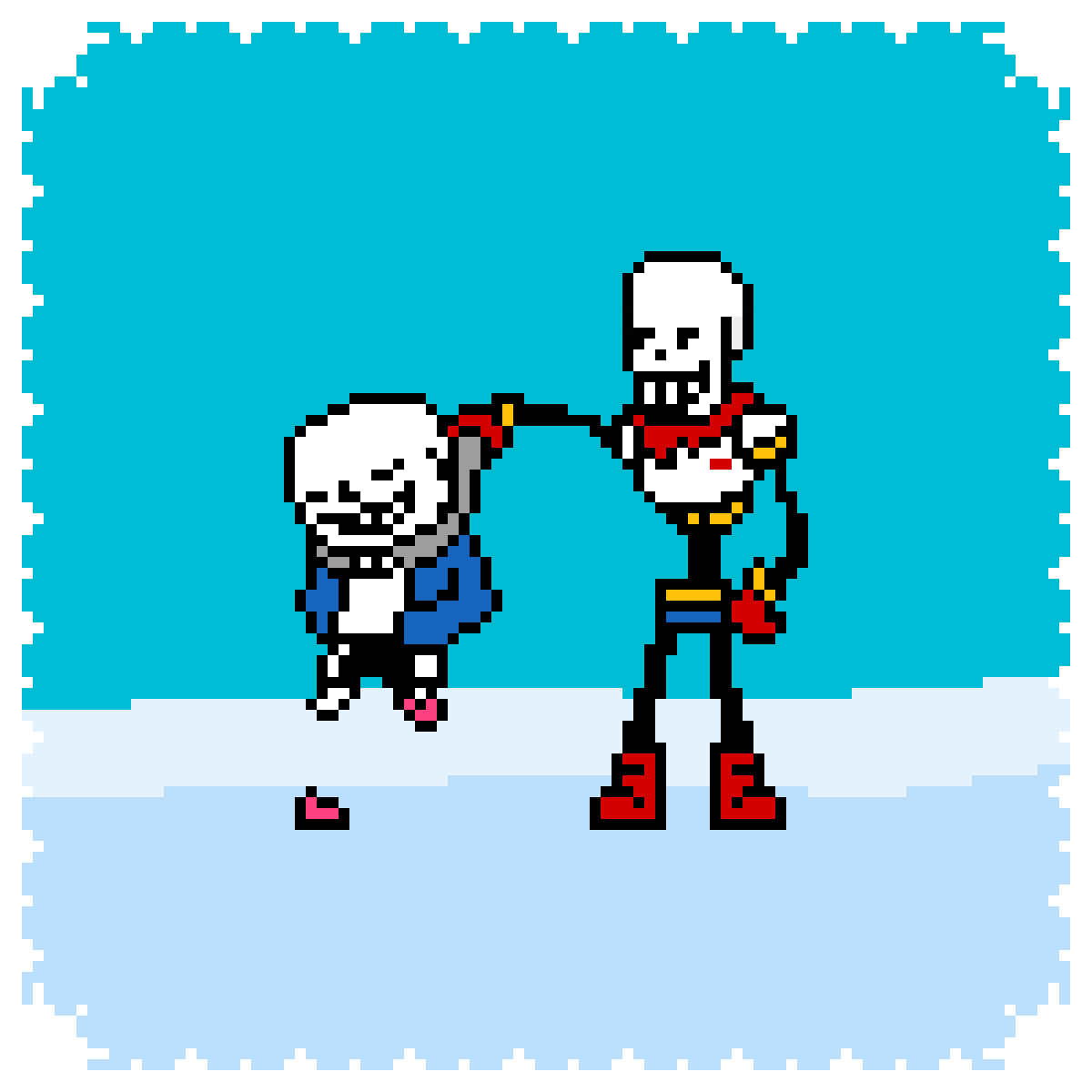 Pixilart - SANS by DeathBones27