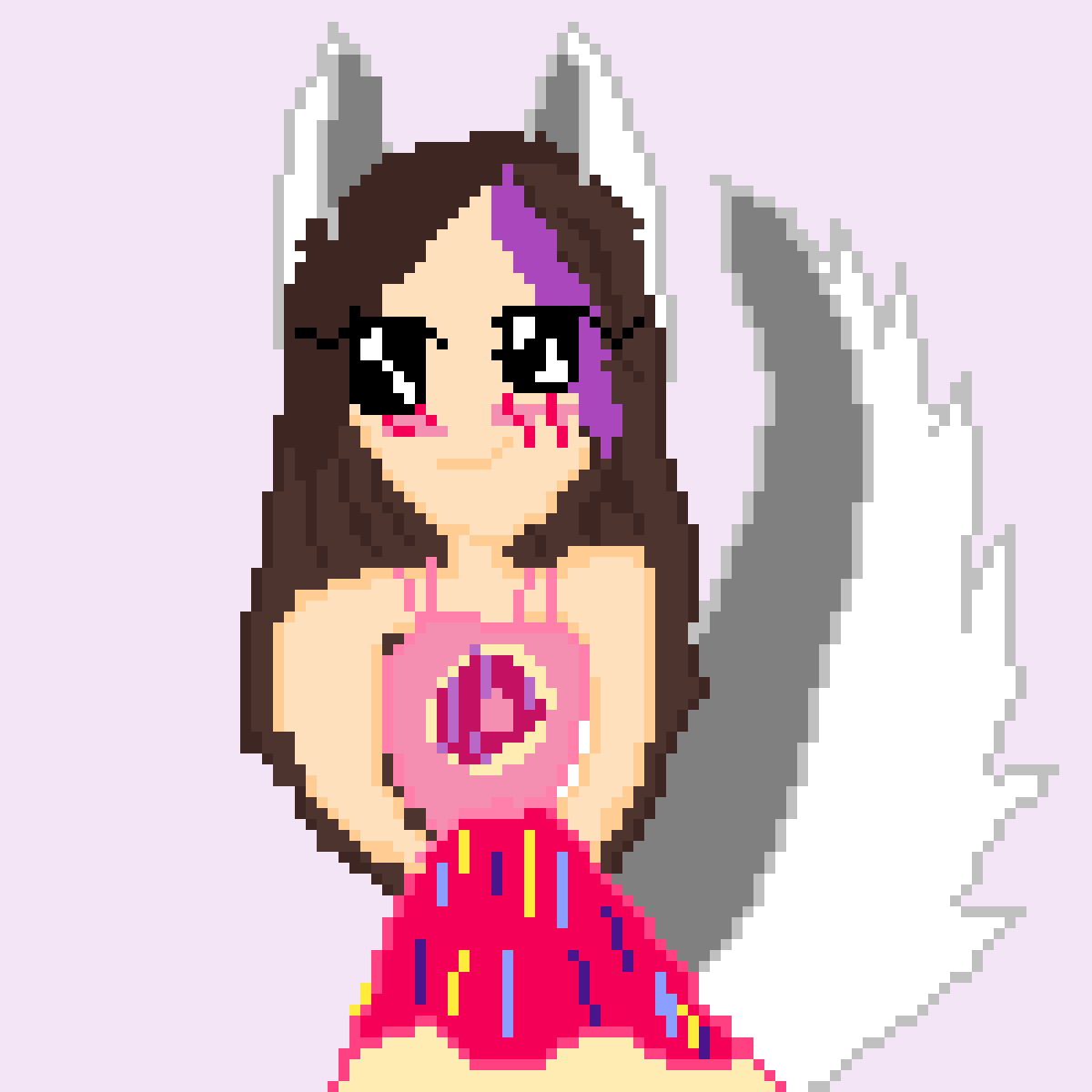 Pixilart - Donut fox by sparkleshywolf