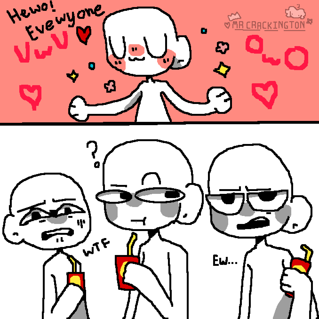 Pixilart - cringe by Putrixd