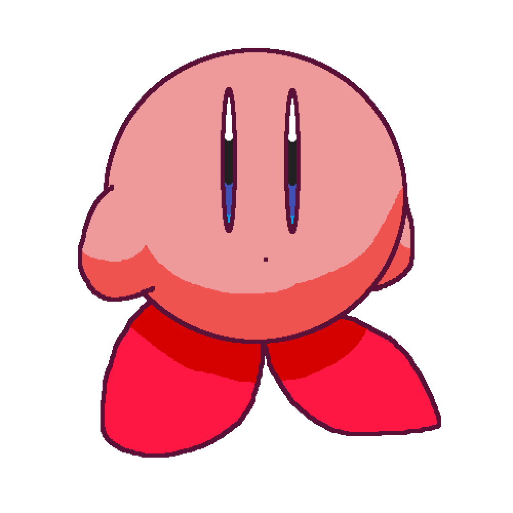 Pixilart - kirby dies by Rotijuegos