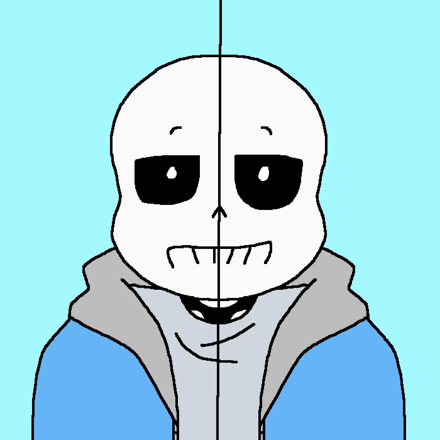 Edición i added ut gaster au sans - Herramienta gratuita de dibujo en ...