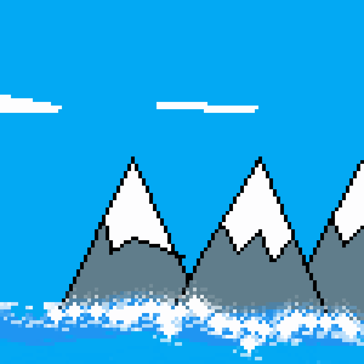 Editing weathering and erosion - Free online pixel art drawing tool ...