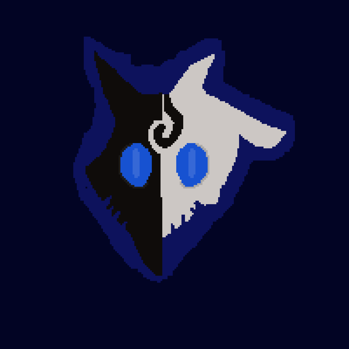 Pixilart - kindred mask by Fenneko