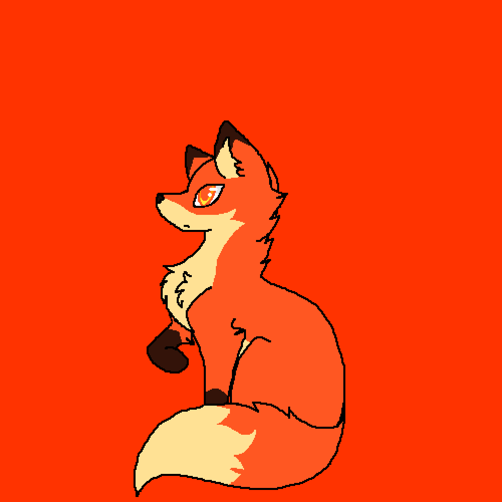 Pixilart - Fox base finished by CUTEkittenGIRL