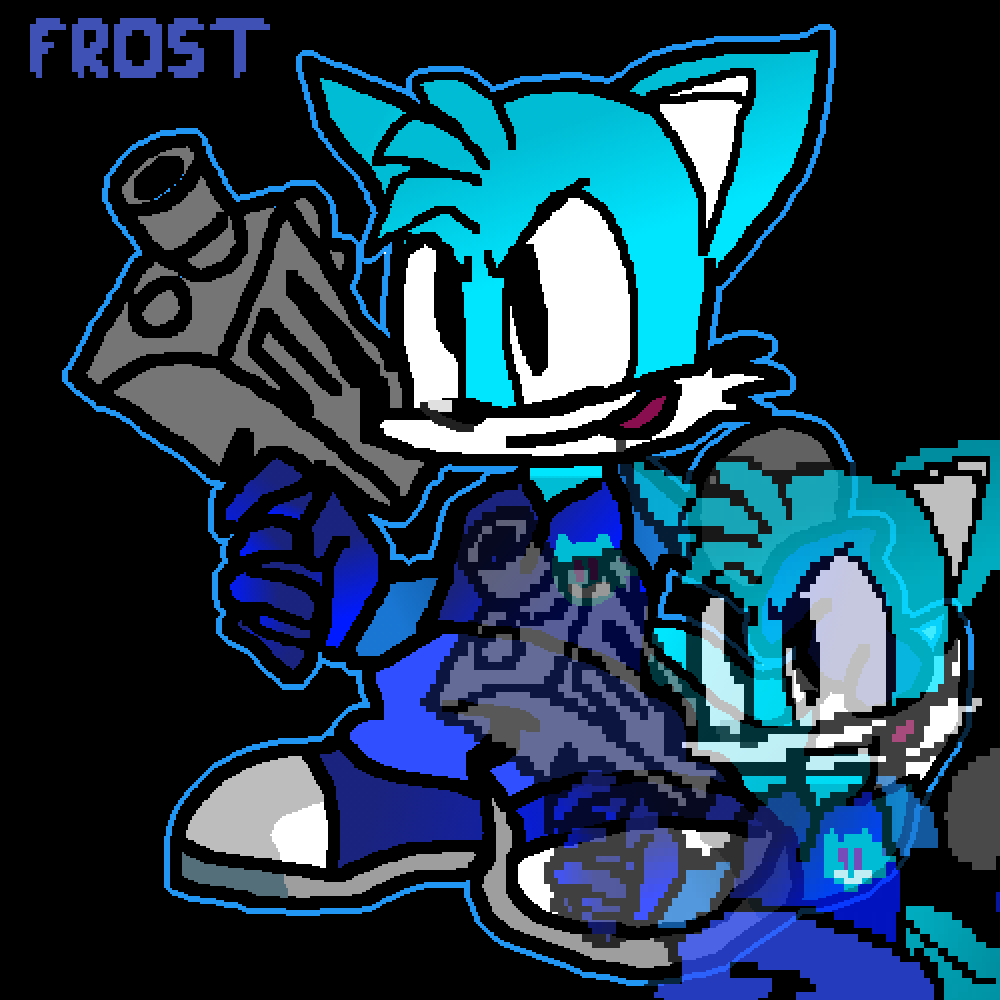 Pixilart - FNF frost by The-91-hero