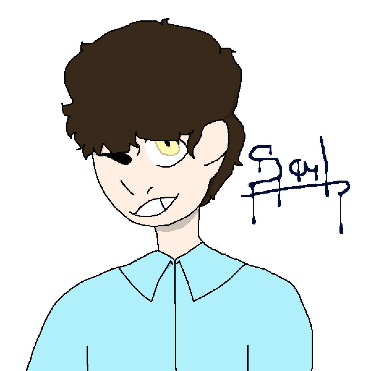 Pixilart - Sal - OC by tiredarsonist