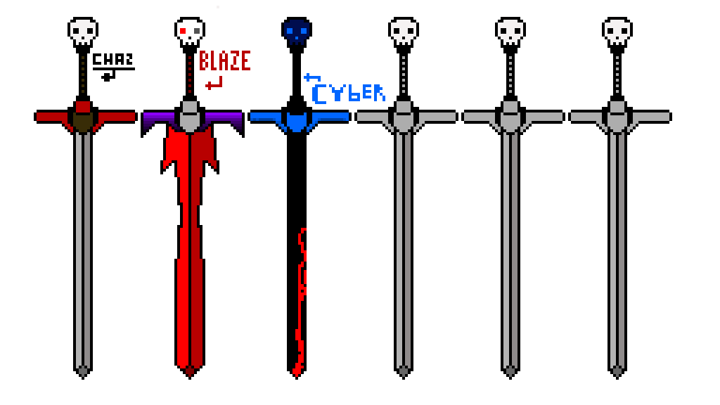 Editing design your own sword - Free online pixel art drawing tool ...