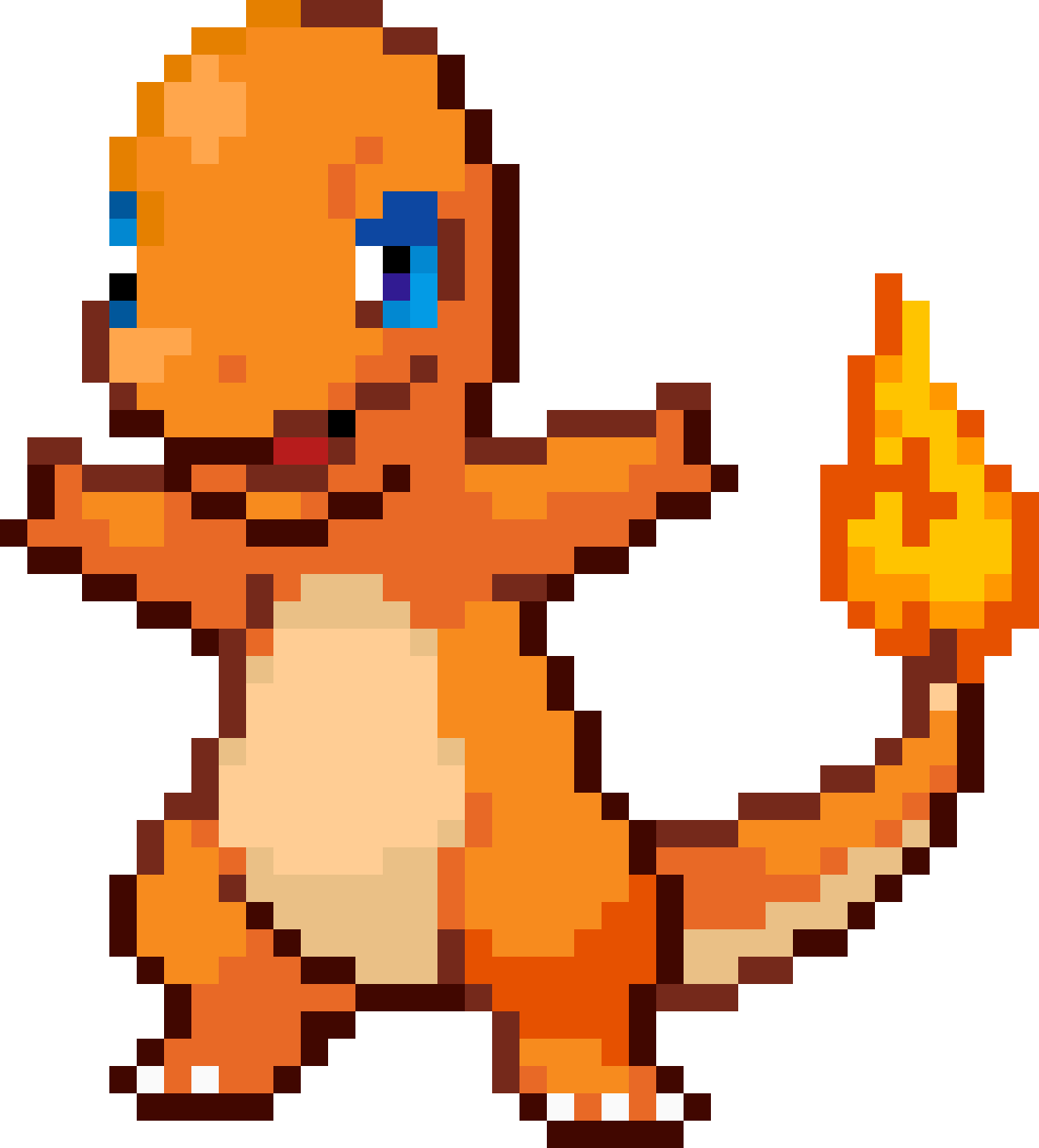 Pixilart - Charmander by poe