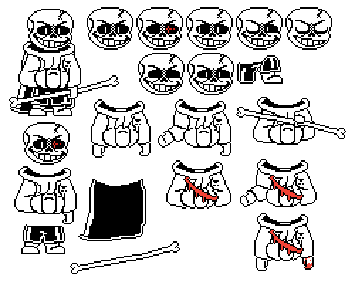 Pixilart - AR phase 2 sprite sheet by BlueboxDude