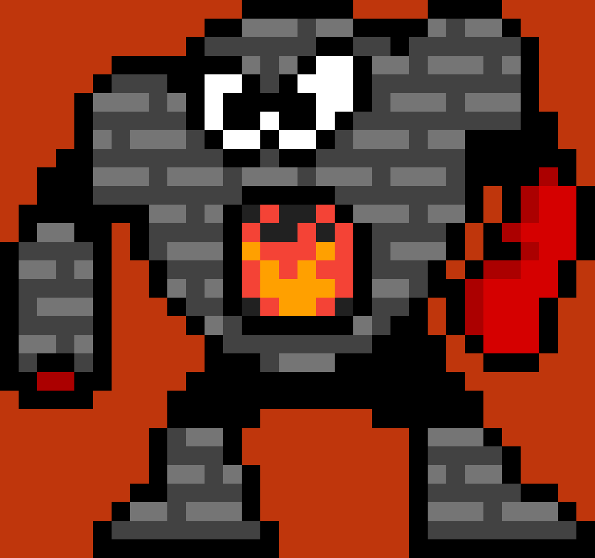 Pixilart - Furnaceman by Eric-Blitz
