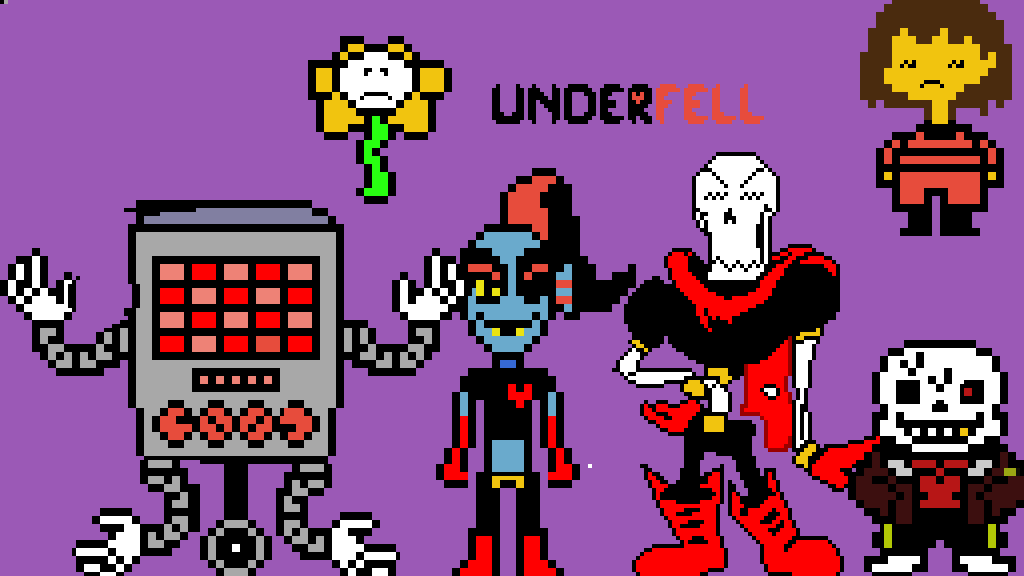 Editing UnderFell - Free online pixel art drawing tool - Pixilart