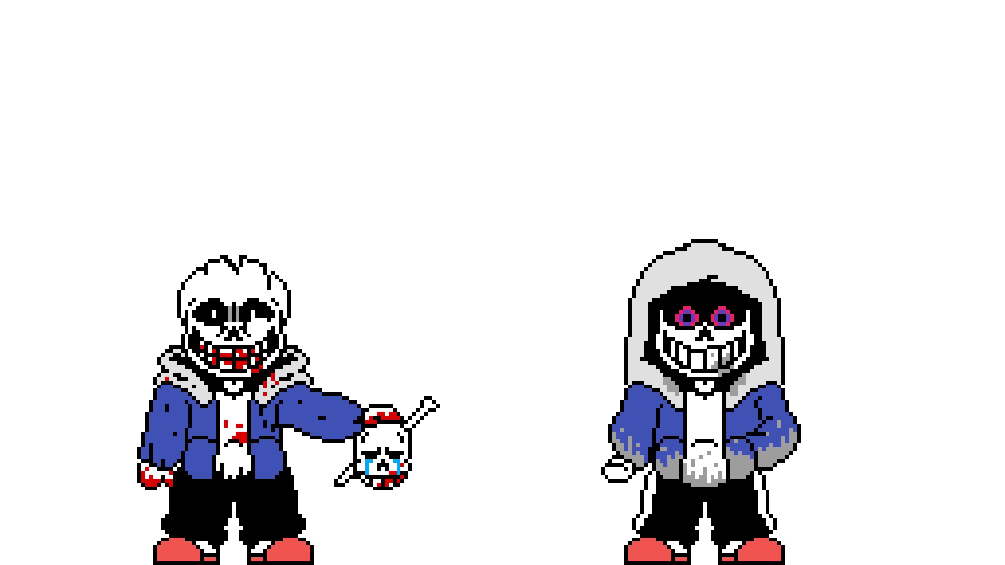 Pixilart - Mirrored insanity V2 by STOPDROPANDDRAW