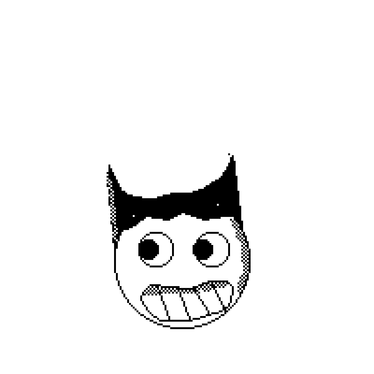 Pixilart - bendy face by tnttime1