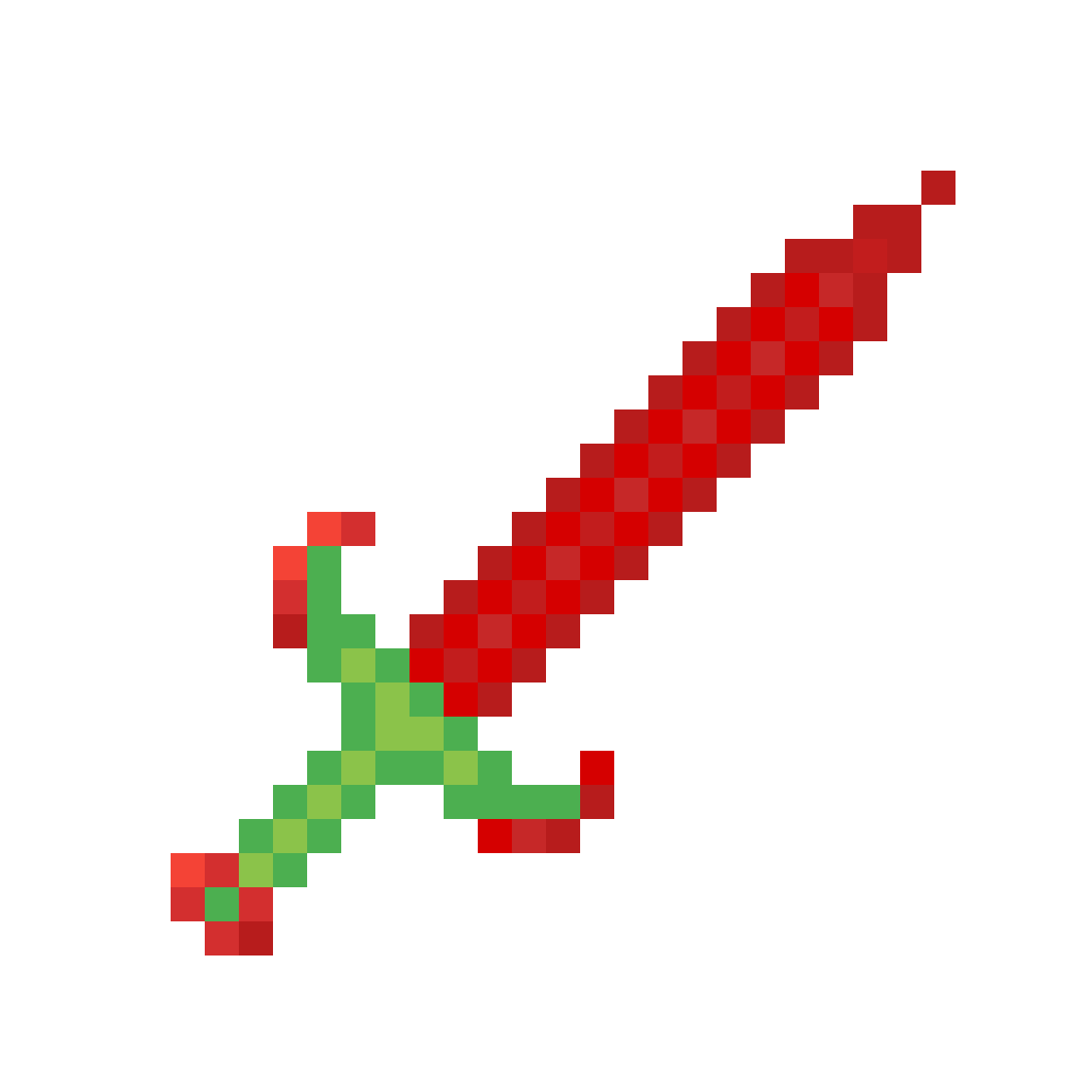 Editing pixel art pepper sword - Free online pixel art drawing tool ...