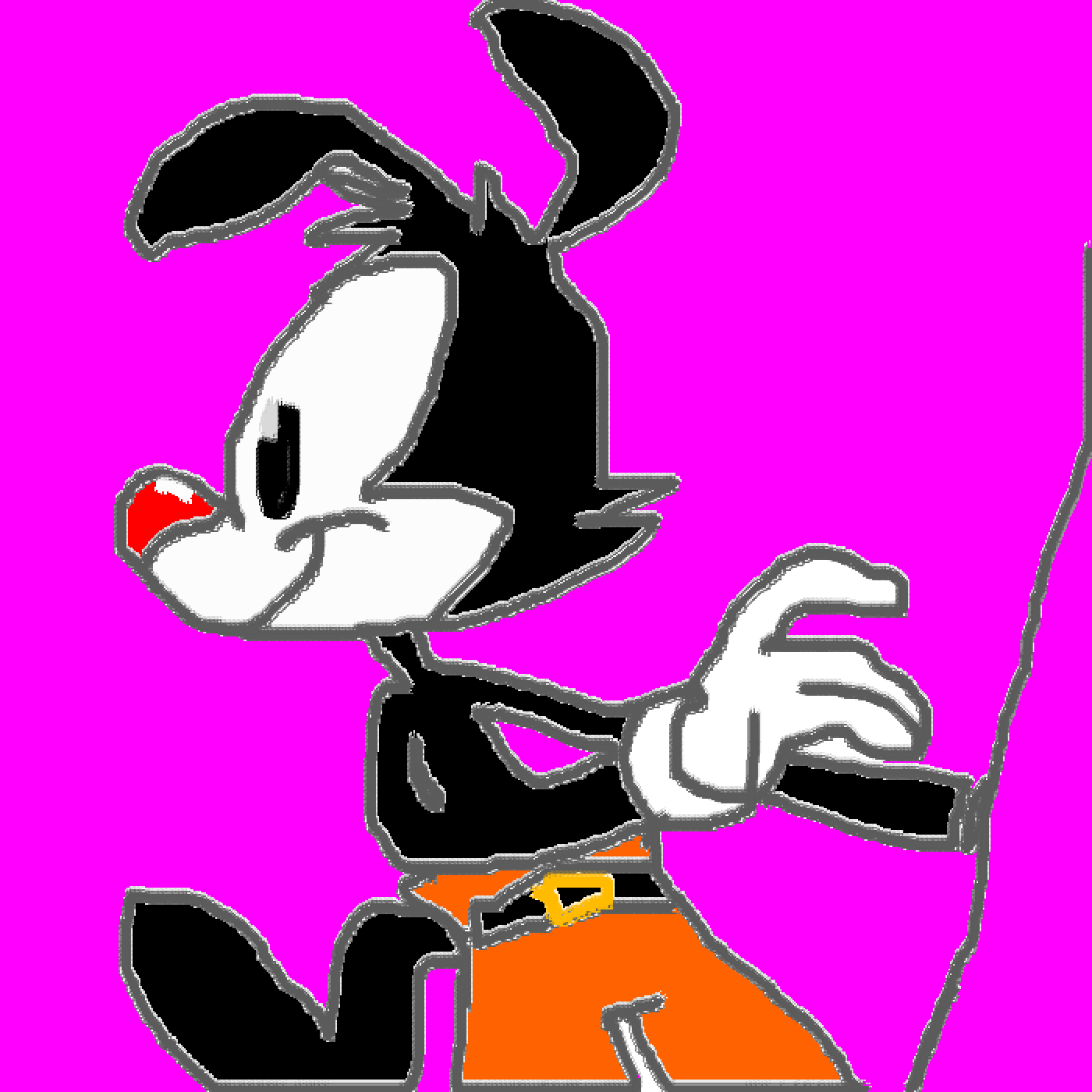 Pixilart - yakko warner by Diamondpearl