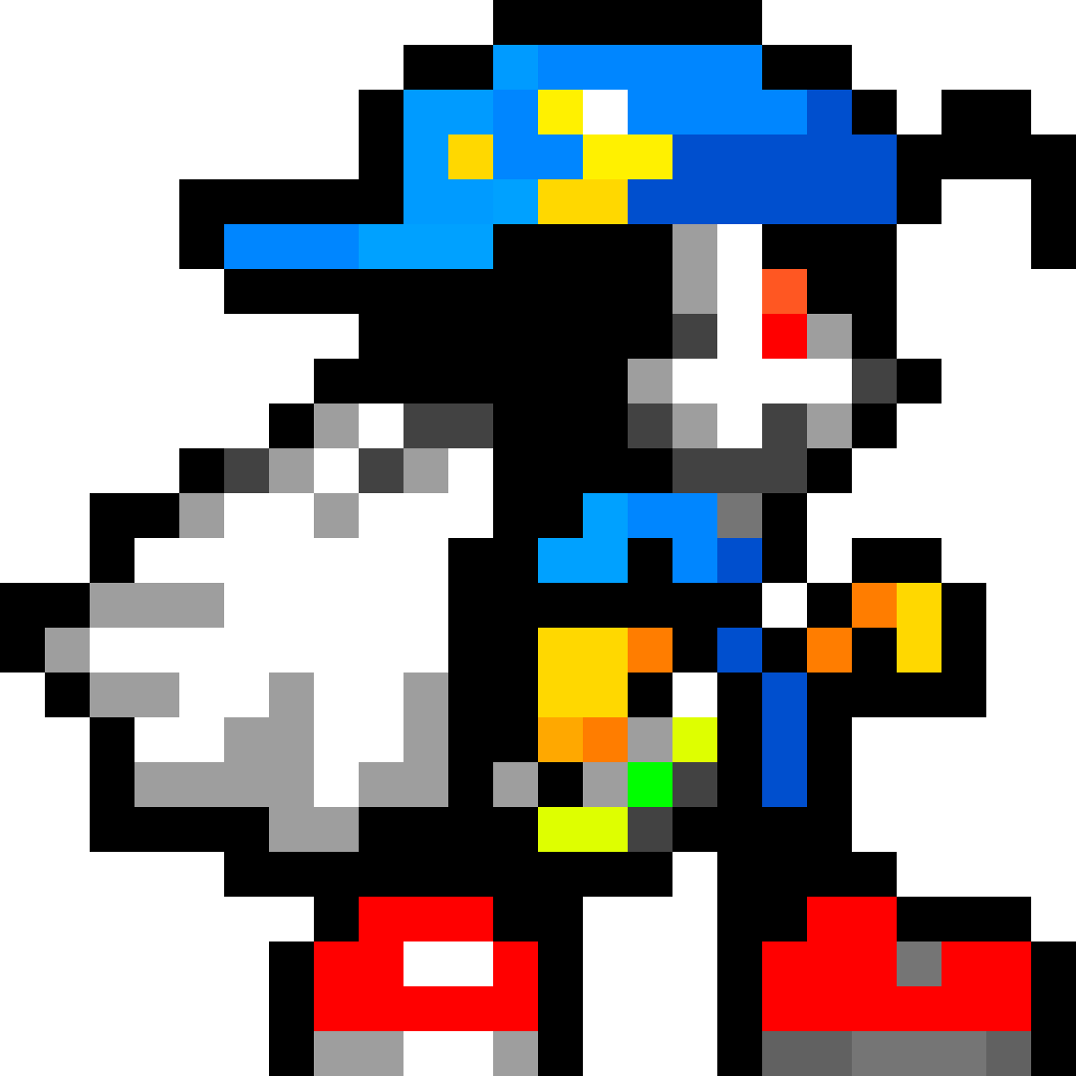 Pixilart - Klonoa by Redbird007