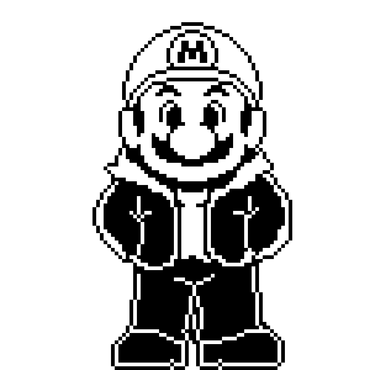 Pixilart - Undertoad Mario by RyanNotHere