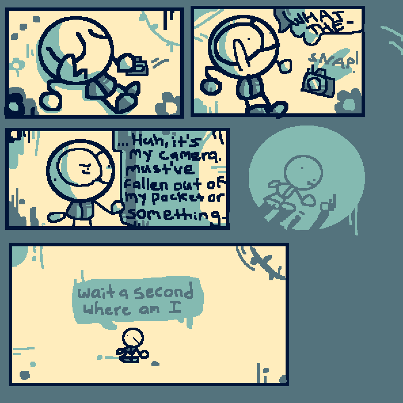 Pixilart - Lost Page Four by PencilsandPixel