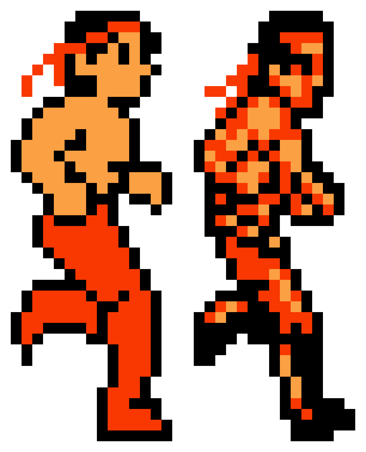 Pixilart - Rambo run improvement by Tuxedoedabyss03