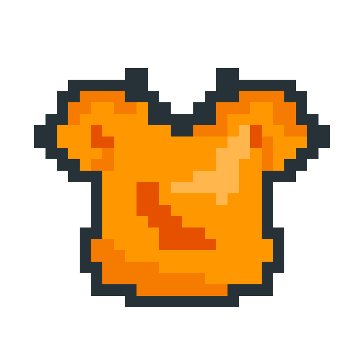 Pixilart - Fire armor by Kisara