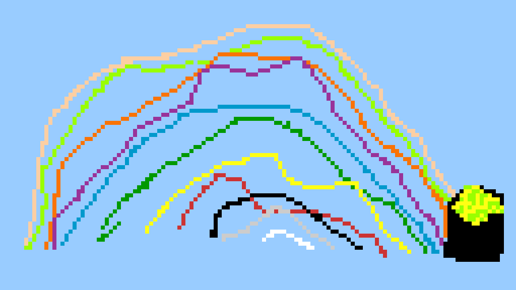 Editing ranbow - Free online pixel art drawing tool - Pixilart