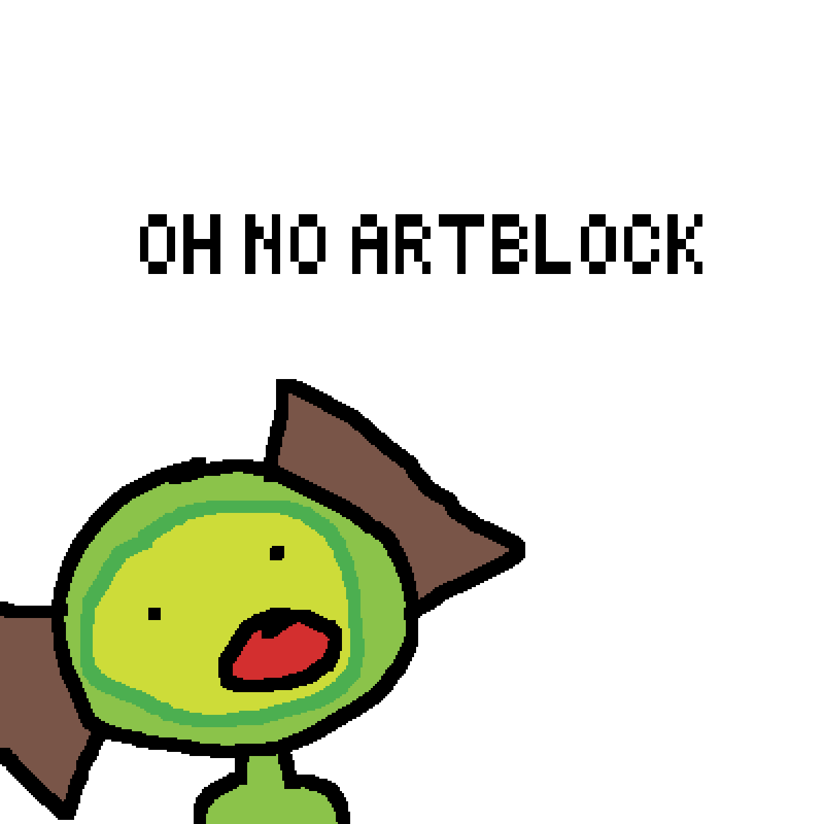 Editing oh no - Free online pixel art drawing tool - Pixilart