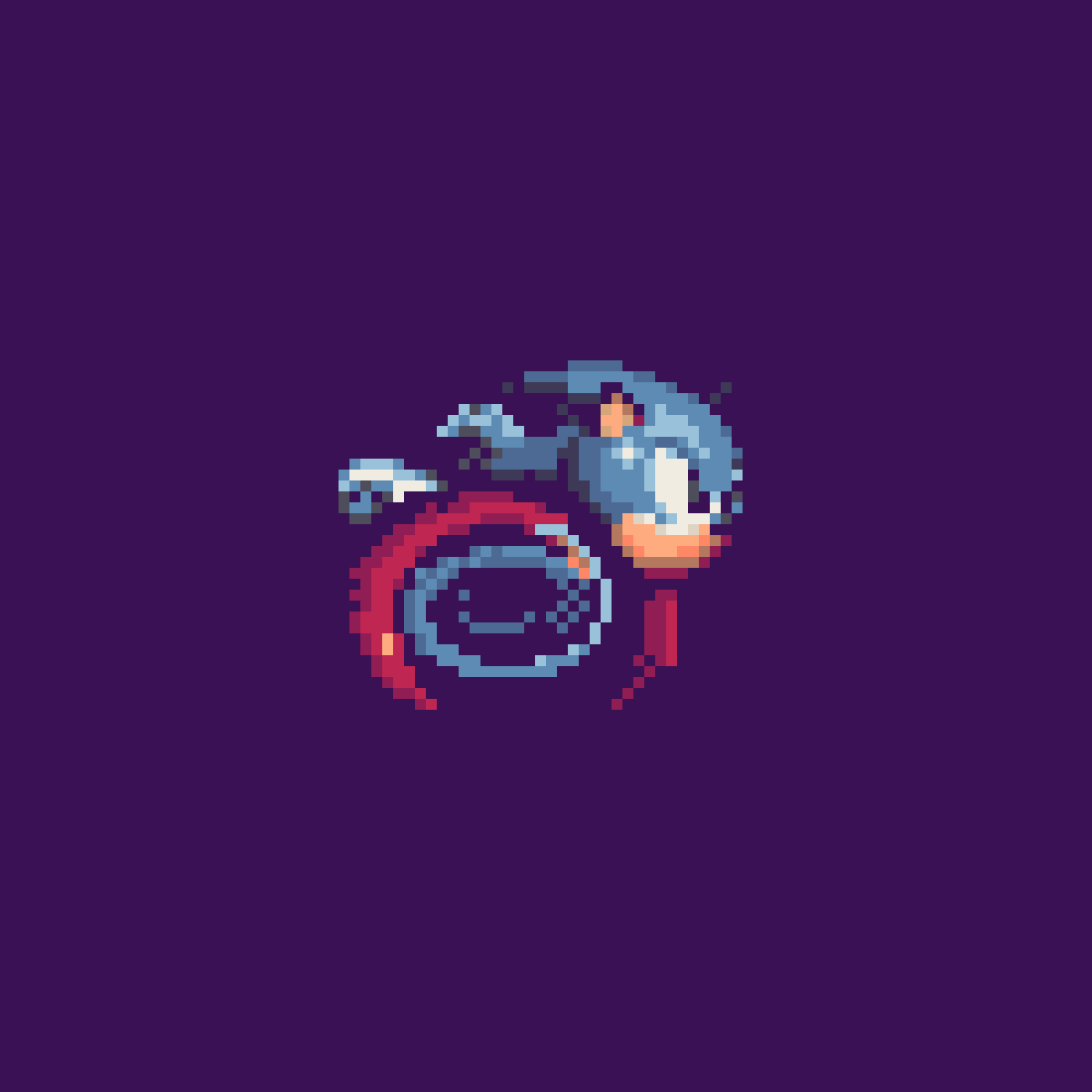 Editing the fastes sonic run - Free online pixel art drawing tool ...