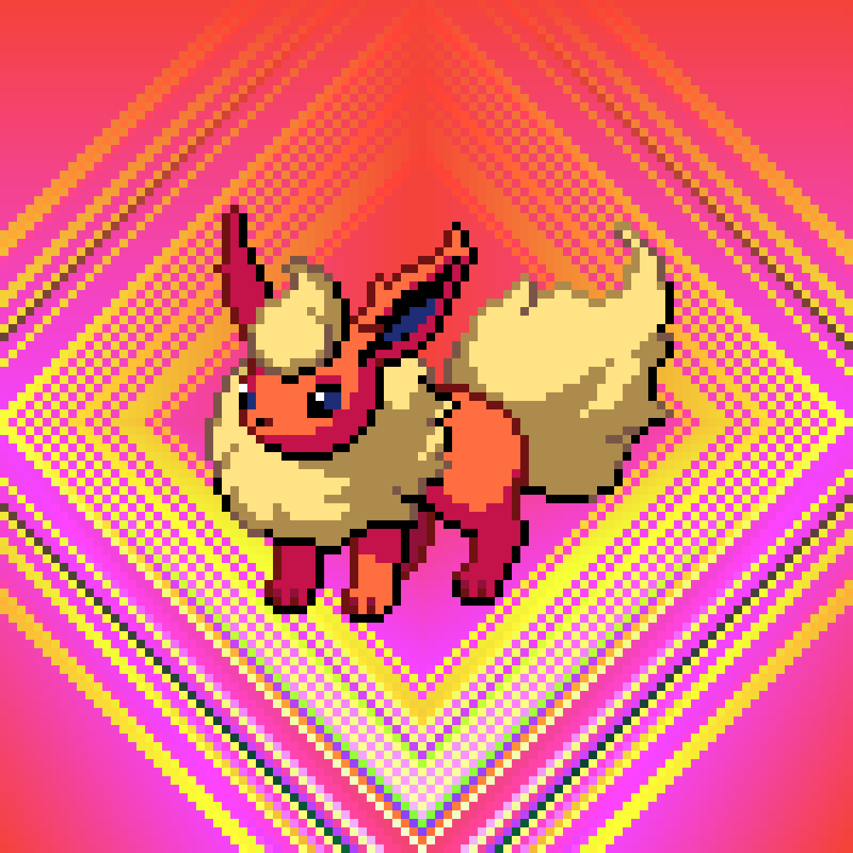 Pixilart - Flareon by katfish11