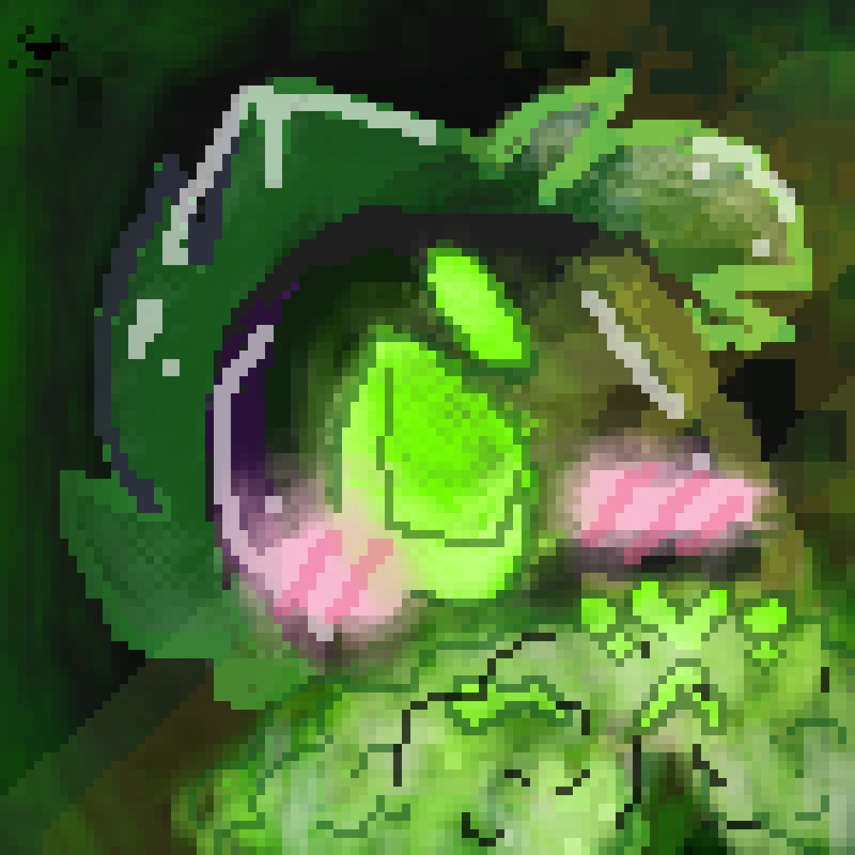 Pixilart - radioactive protogen by cherry-child