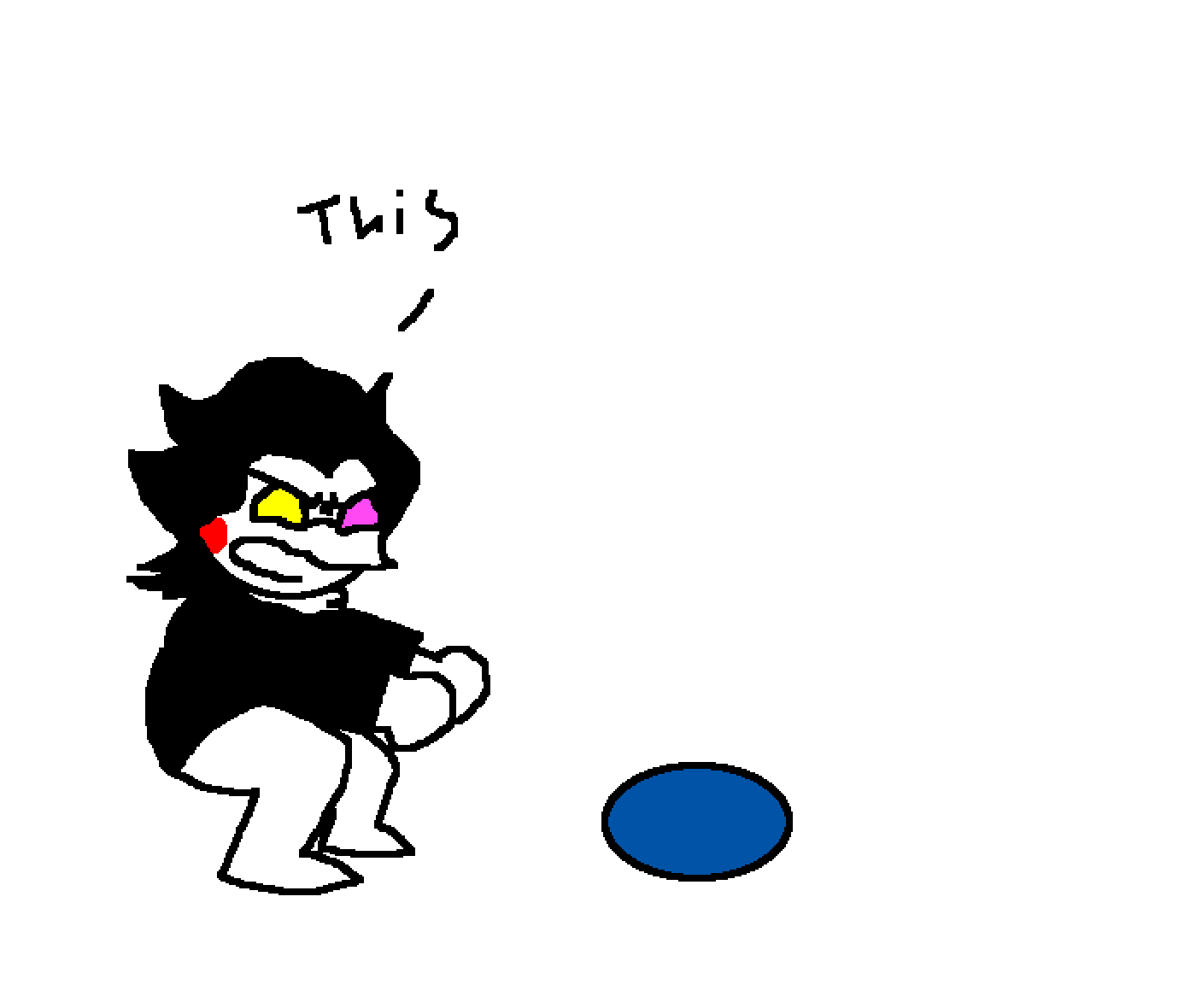Pixilart - spamton because pipis by Lancer404