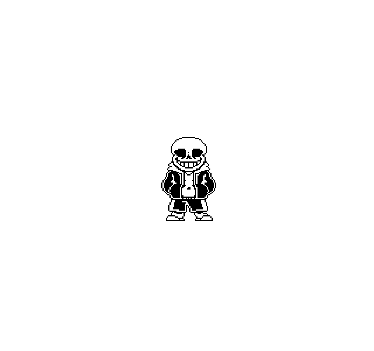 Pixilart - Sans Gravity up idle by Fiddlstix