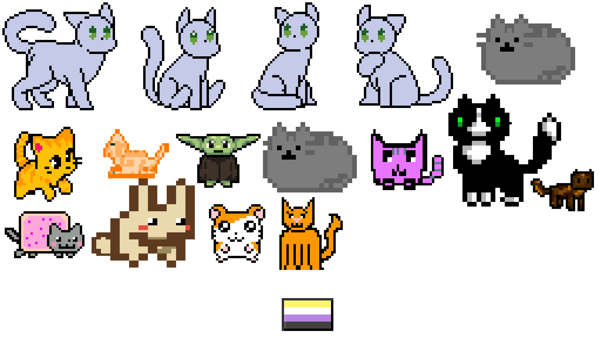 Pixilart - Cats by TheGayBoy