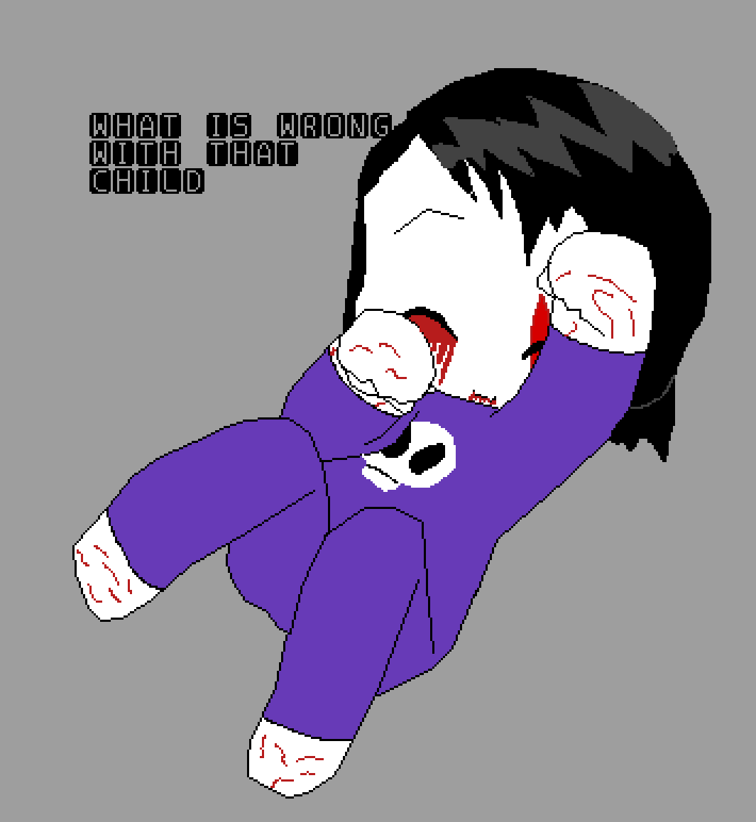 Editing zenix when she was a baby - Free online pixel art drawing tool ...