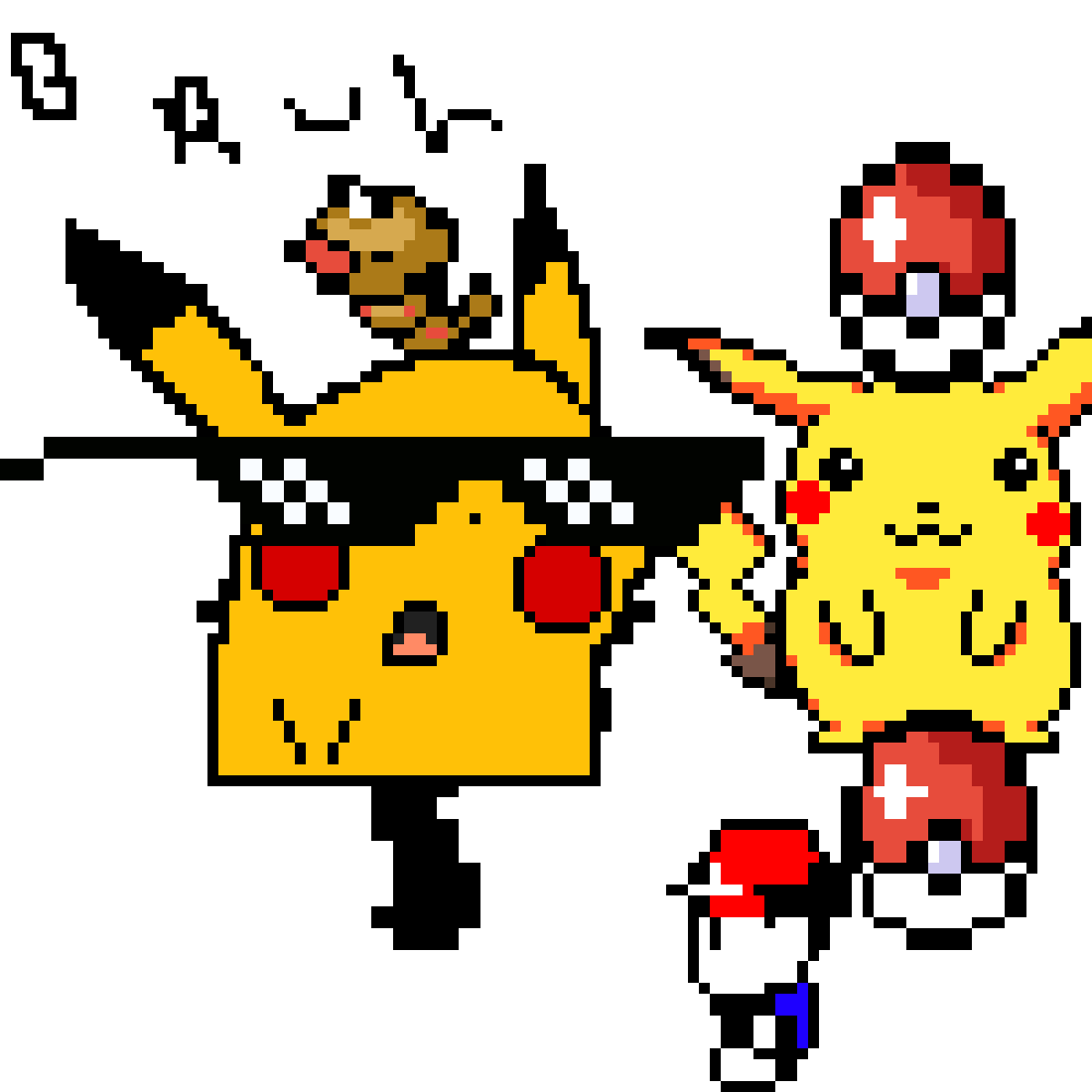 Pixilart - Pokayman by OfficialRed