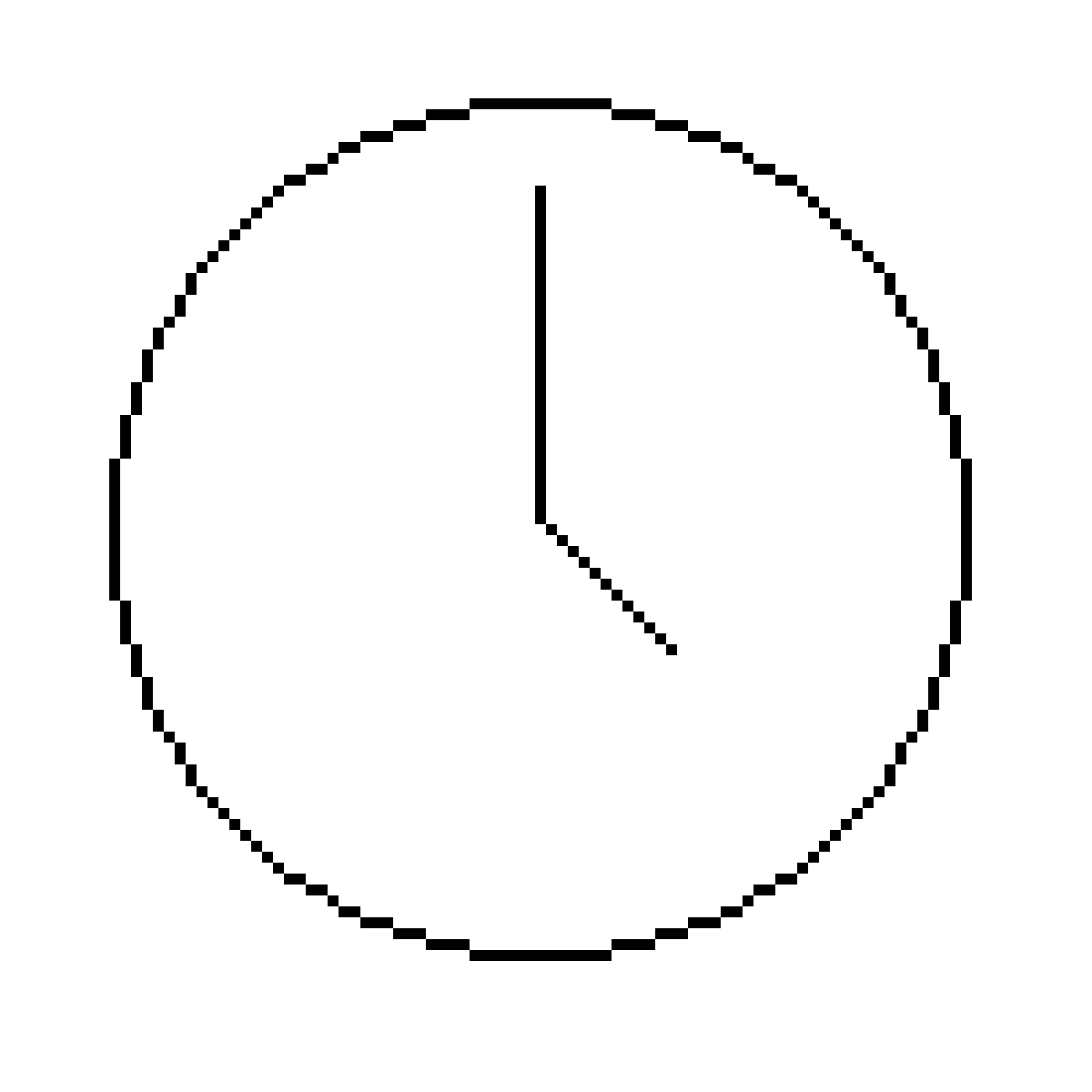 Pixilart - clock by drftgyhu