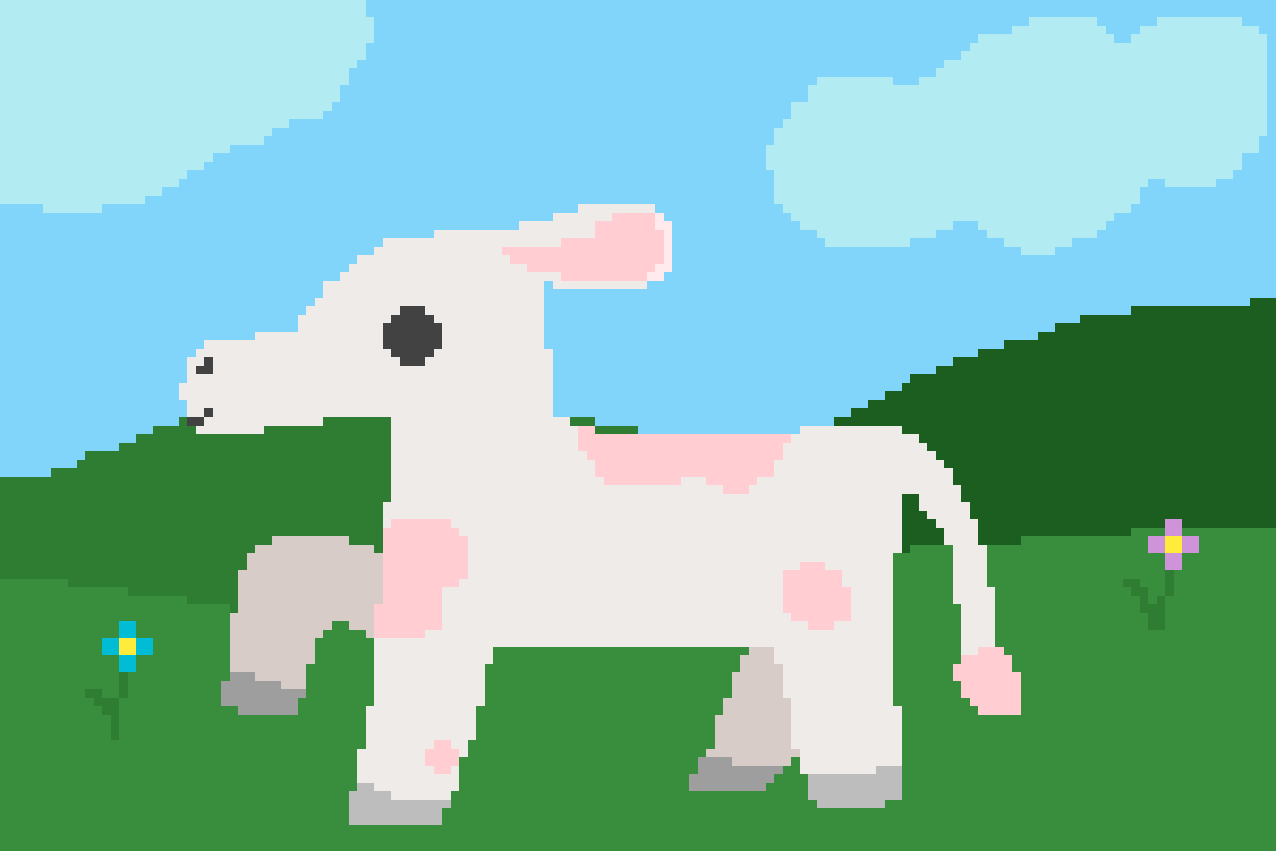 Pixilart - Strawberry Cow by KitsuneClaw