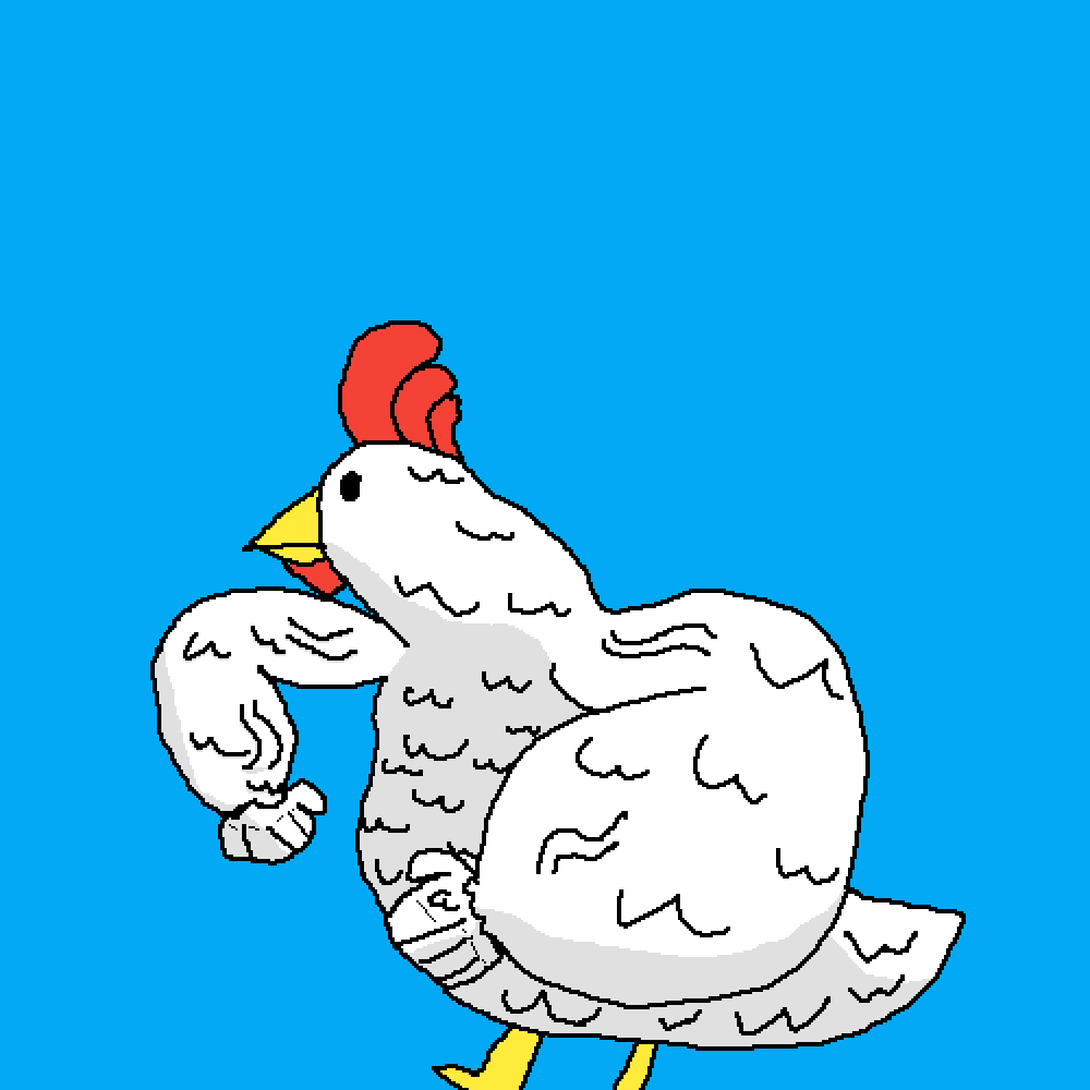 Pixilart - Buff chicken req by Bruhmomentgamer