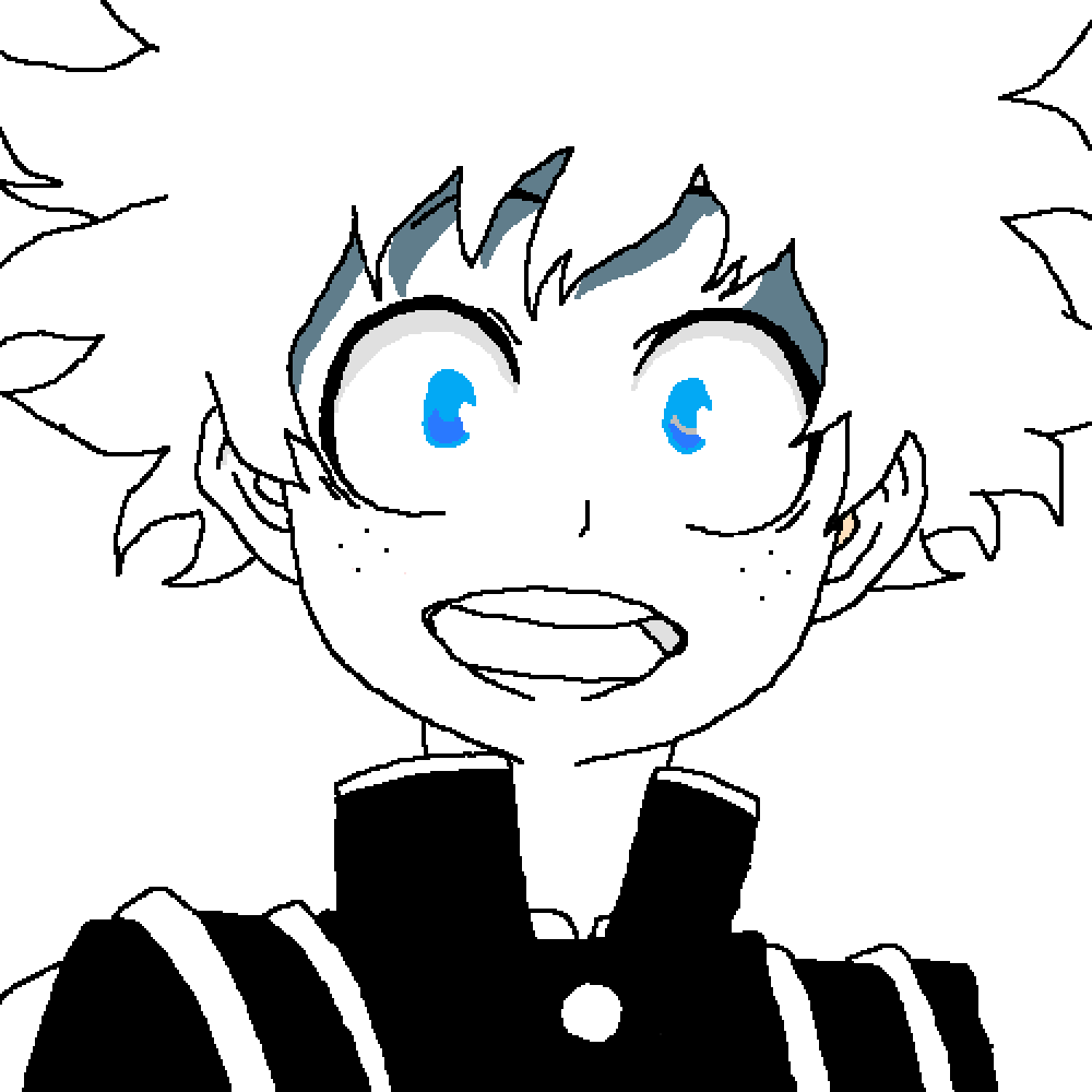 Pixilart - Deku base by broyouswag