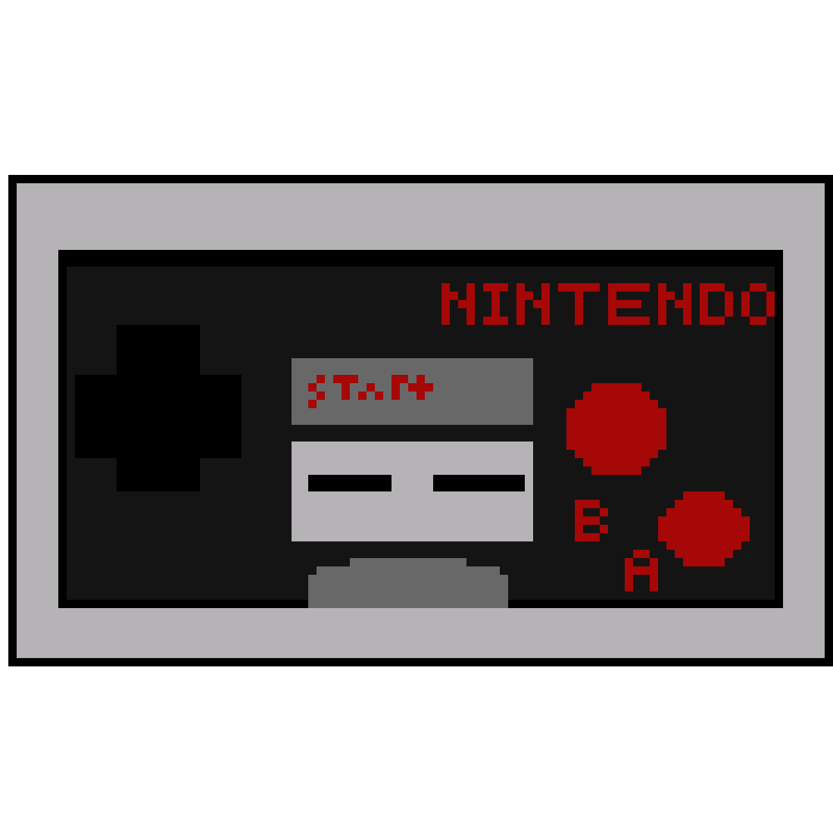 Pixilart - nes controller by AkariO1314