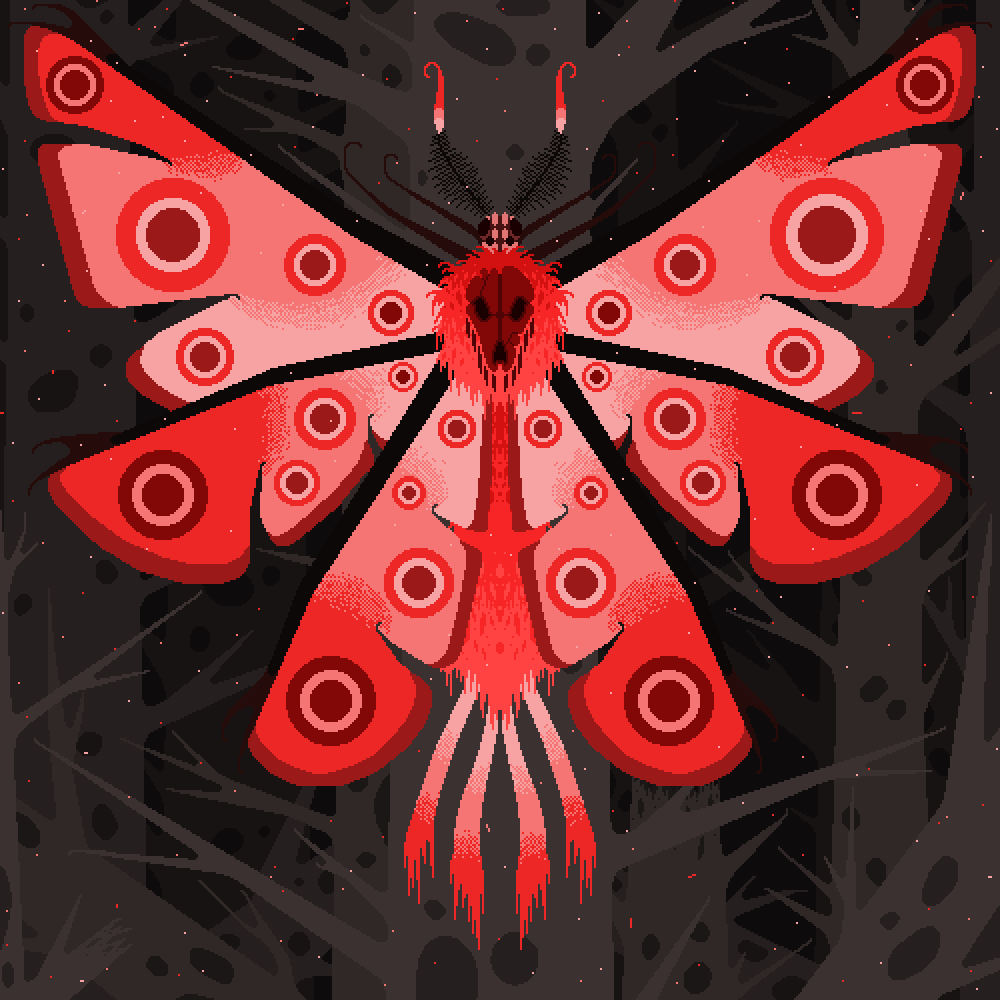 Pixilart - Devils Hawk-Moth by EmeraldSerpent