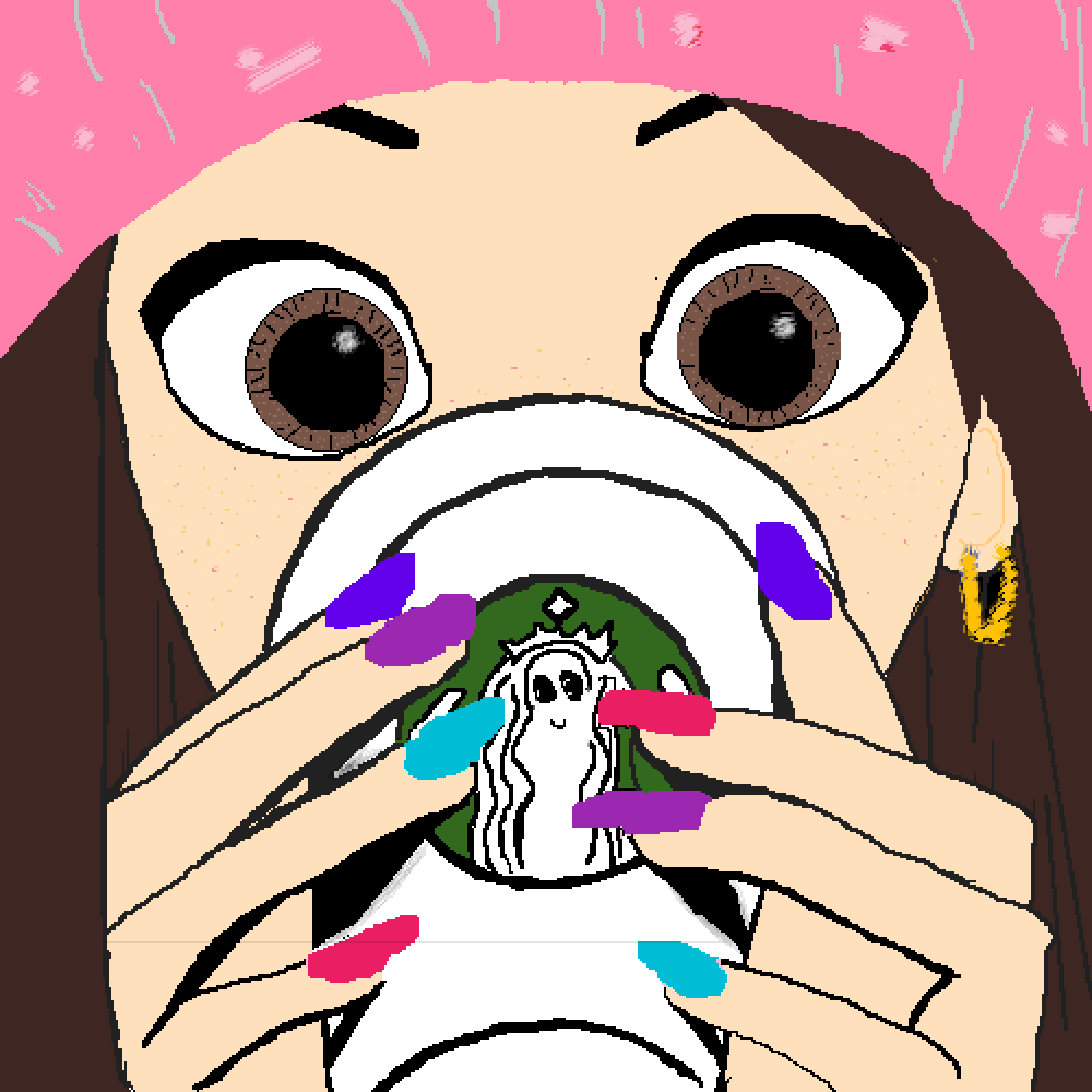 Pixilart - Caffeine High by hanamaui