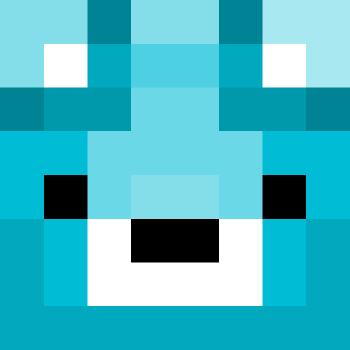 Pixilart - Wallibear Face 8x8 by ProfessionalArt