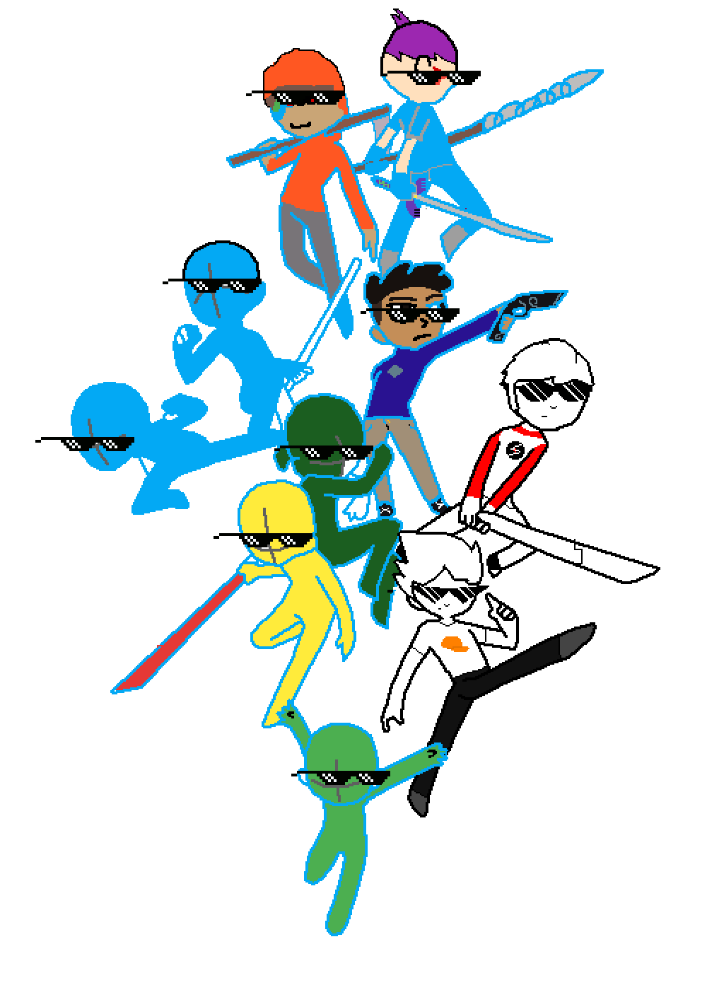 Editing Strider boiiis - Free online pixel art drawing tool - Pixilart