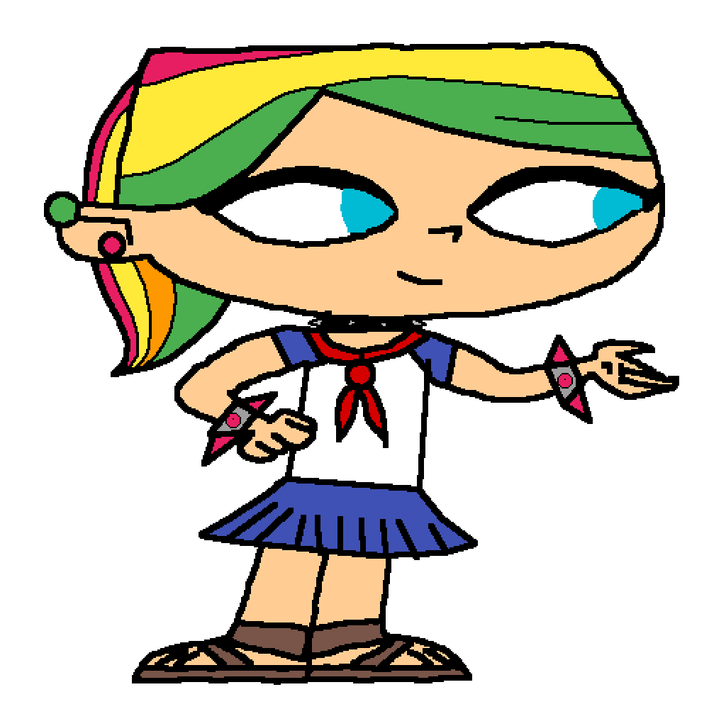 Editing me in total dramarama - Free online pixel art drawing tool ...