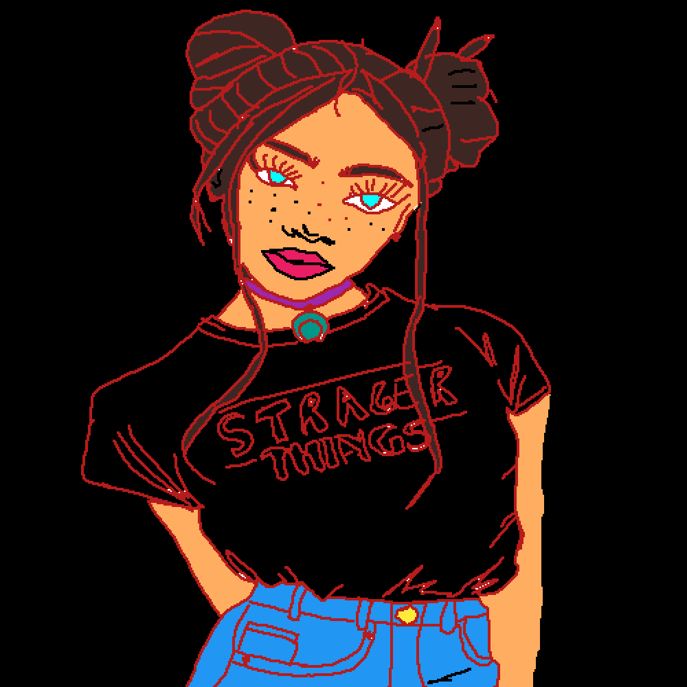 Editing stranger things - Free online pixel art drawing tool - Pixilart