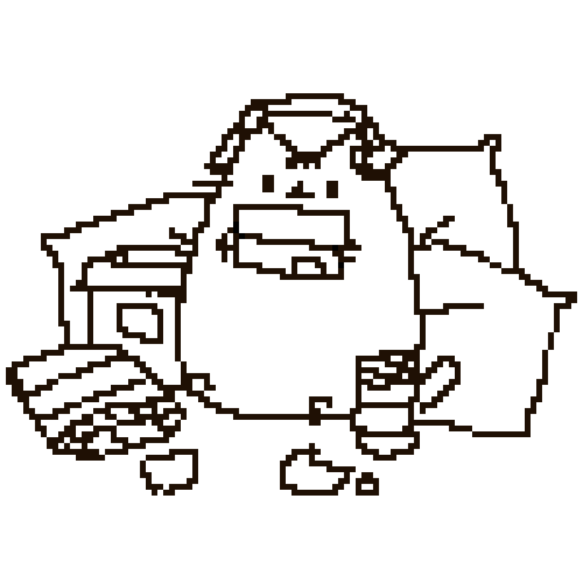 Editing Pusheen base - Free online pixel art drawing tool - Pixilart