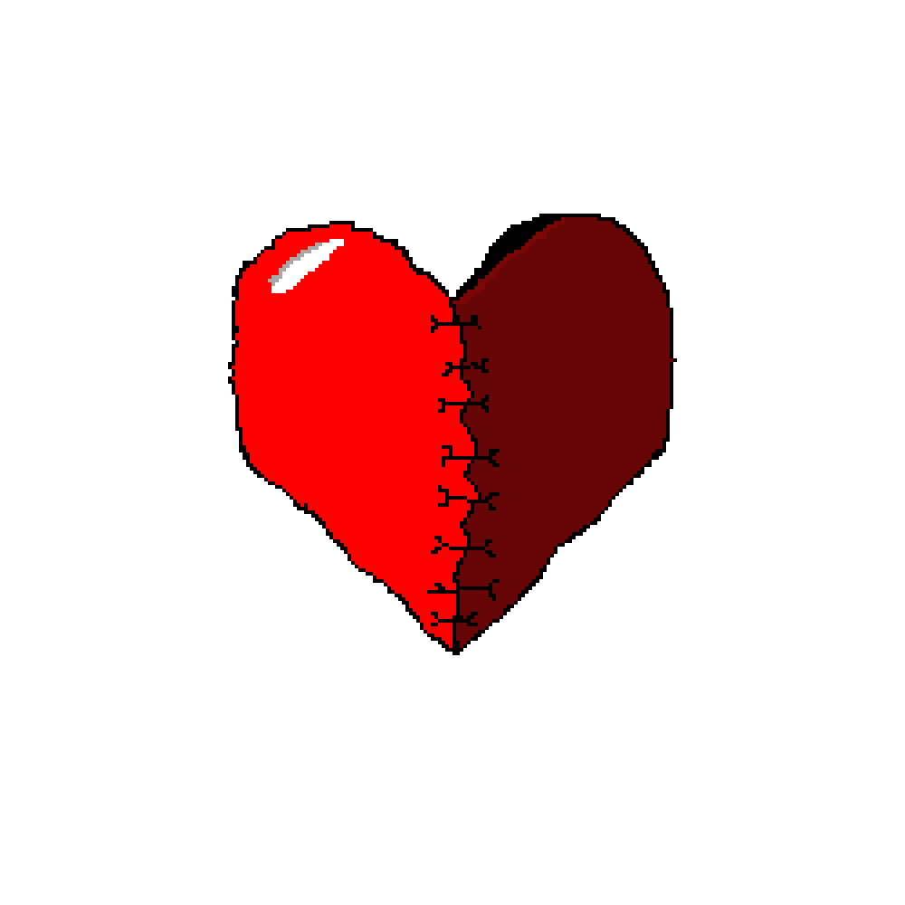 Editing repair heart - Free online pixel art drawing tool - Pixilart