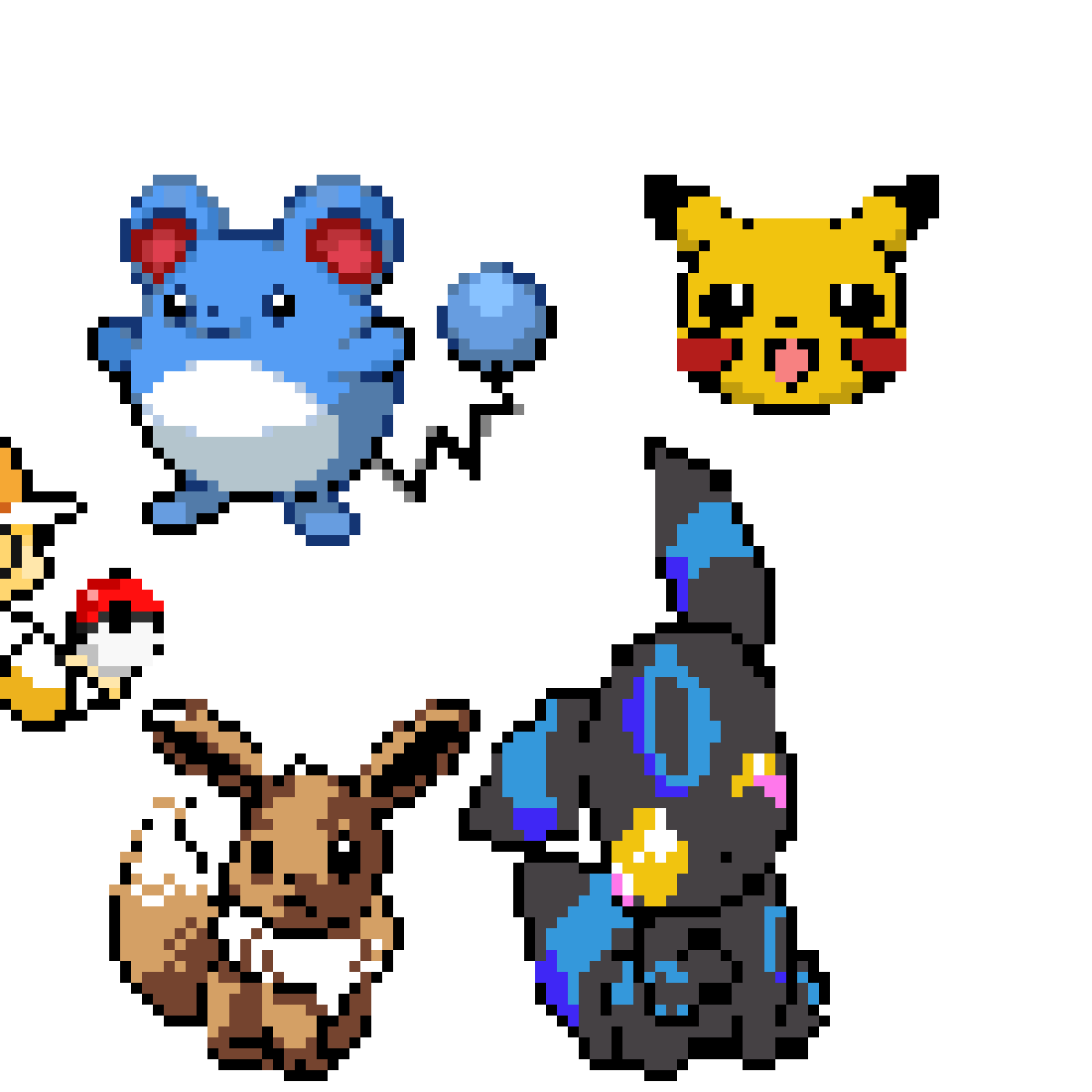 Pixilart - pokemon by dragonboss