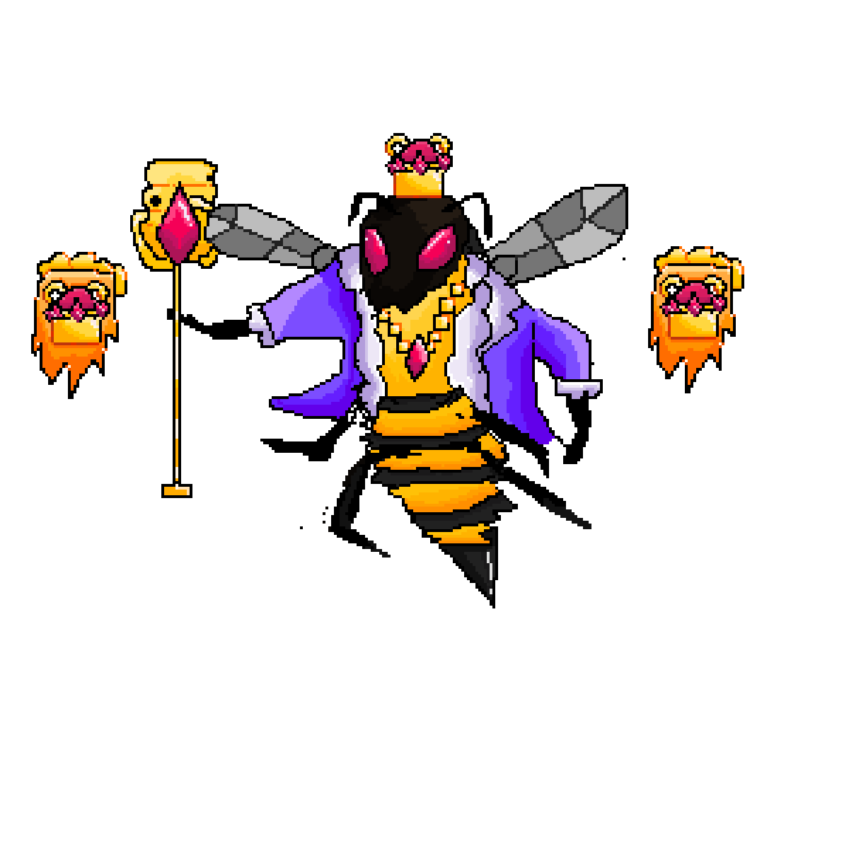 Pixilart - queen bee by Idiocy