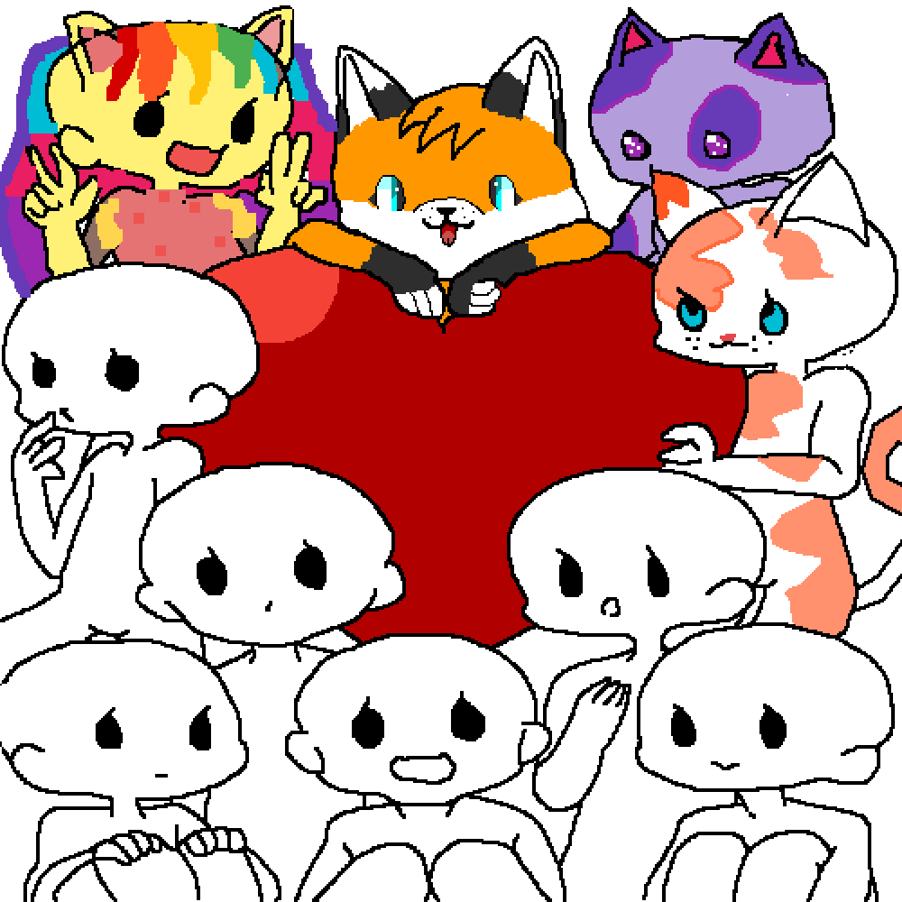 Pixilart Ppl Collab By Lovethefox